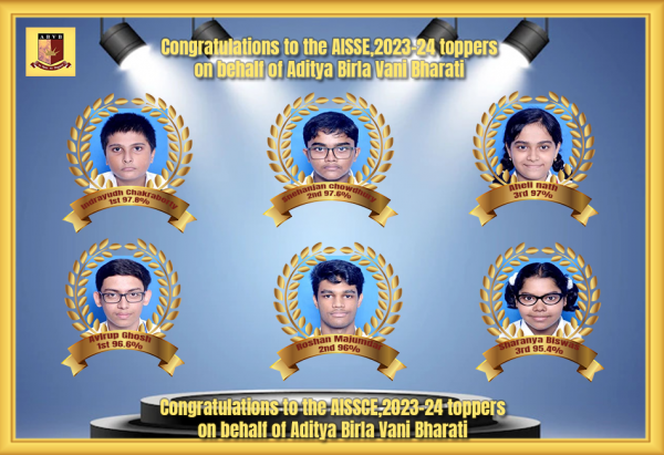Congratulations to Aditya Birla Vani Bharati Class X & XII - Toppers of 2023- 2024 - Aditya ...